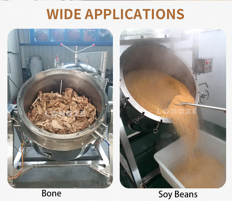 300 Liter Capacity Of An Industrial Pressure Cooker Is Perfect For ...